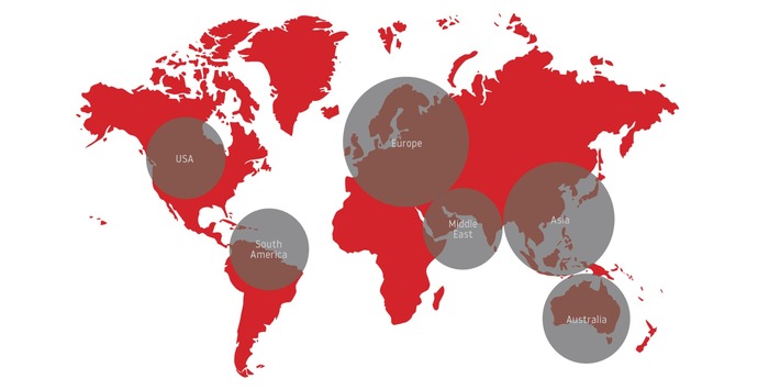 Our products around the world